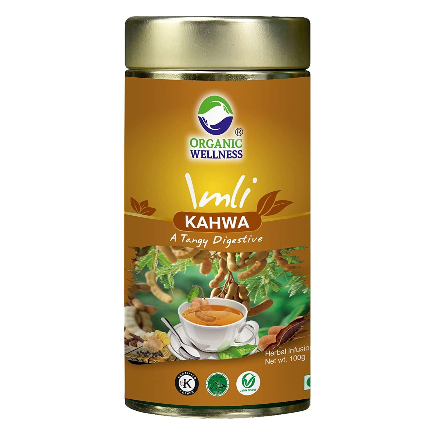 Organic Wellness Imli Kahva (A Tangy Digestive ) Tea - 100 gms - Swadesii