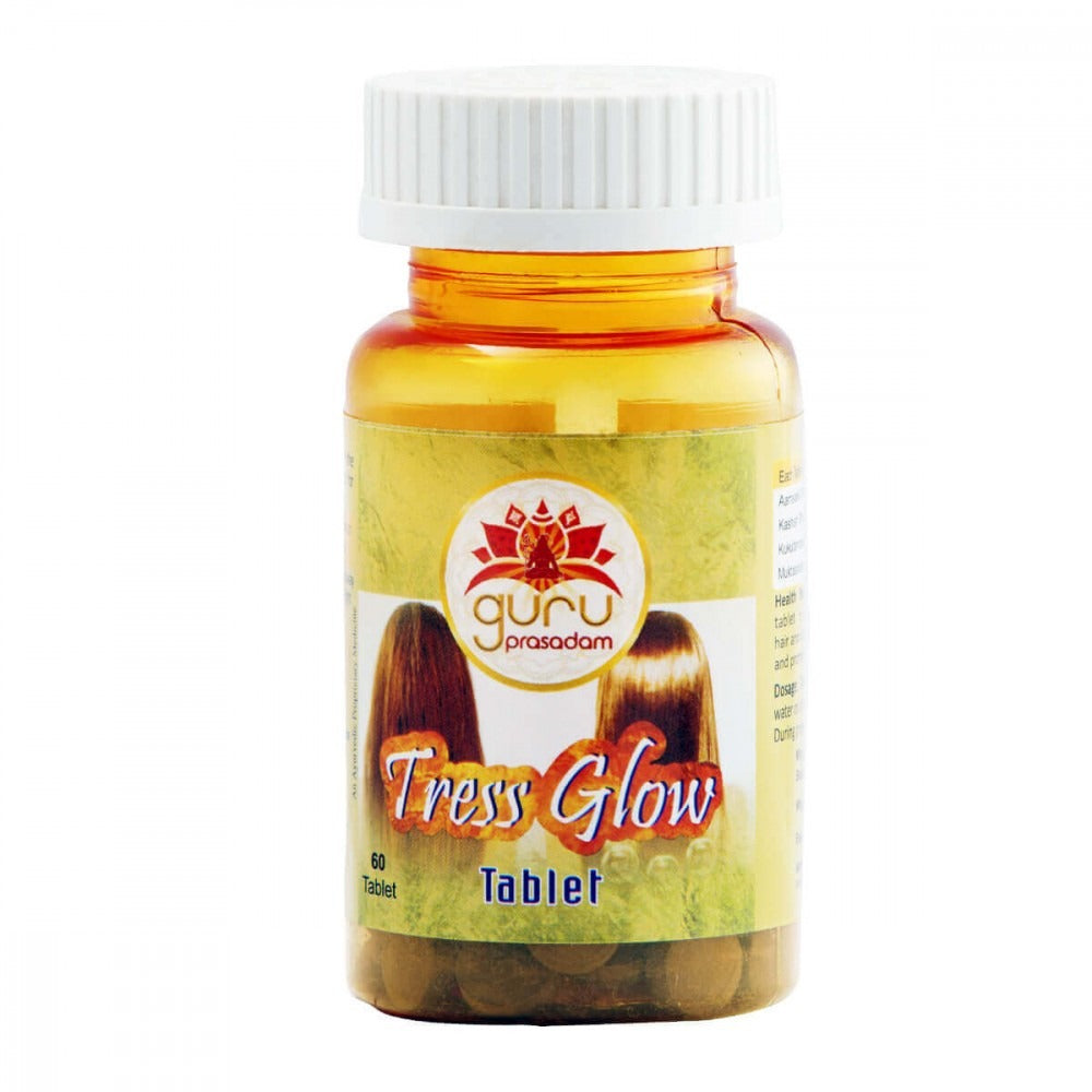 Guru Prasadam Tress Glow Tablets - 60 - Swadesii