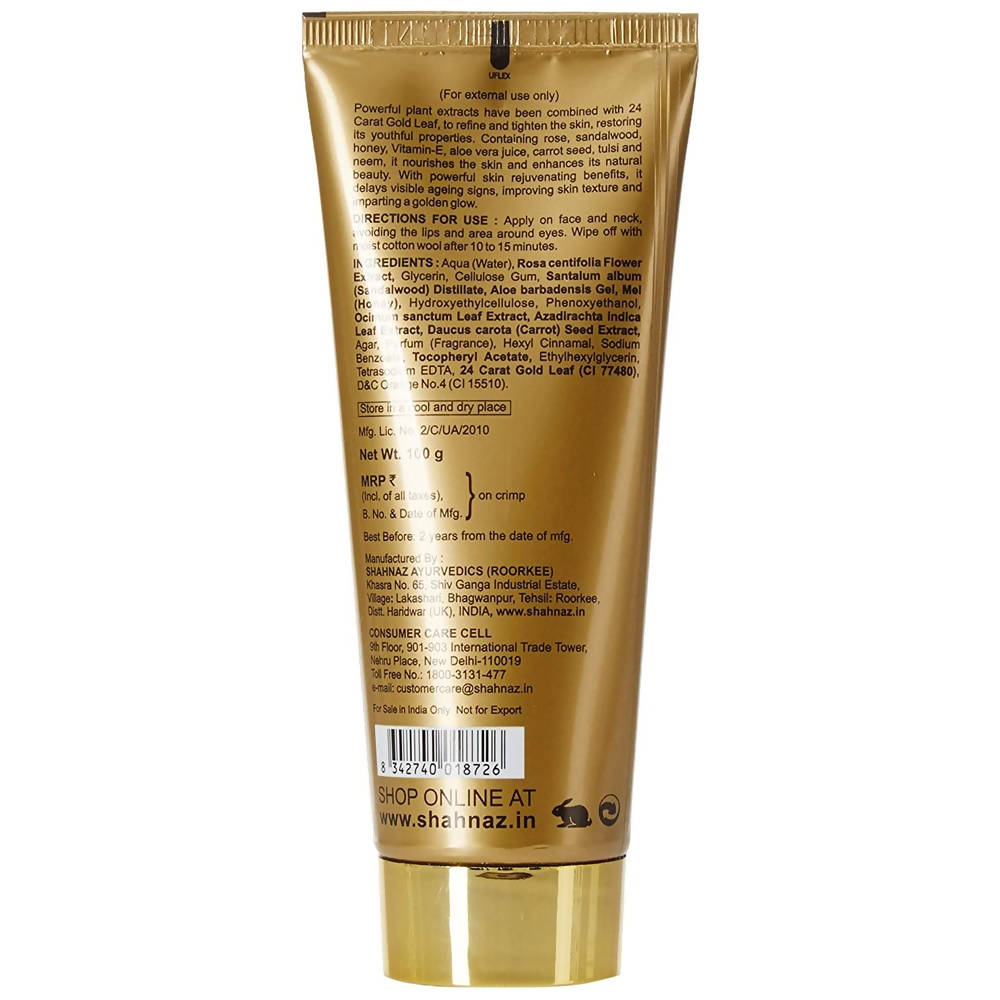 Shahnaz Husain Gold Plus Beautifying Mask - Swadesii