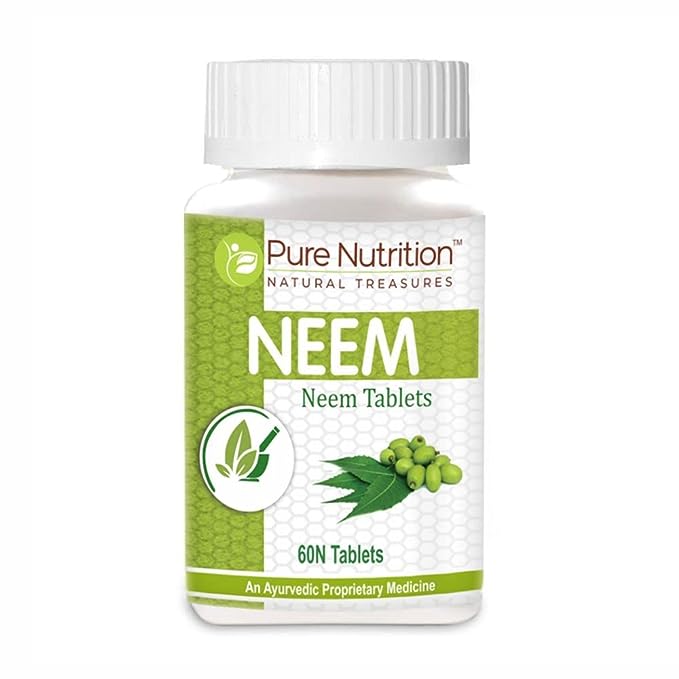 Pure NutritionNaturals Neem - 60 tabs - Swadesii