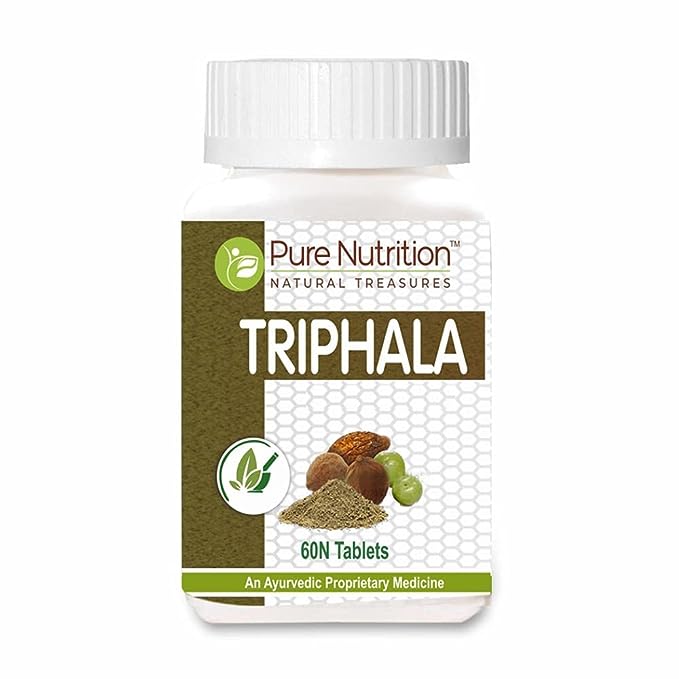 Pure Nutrition Naturals Ayurvedic Triphala - 60 tabs - Swadesii