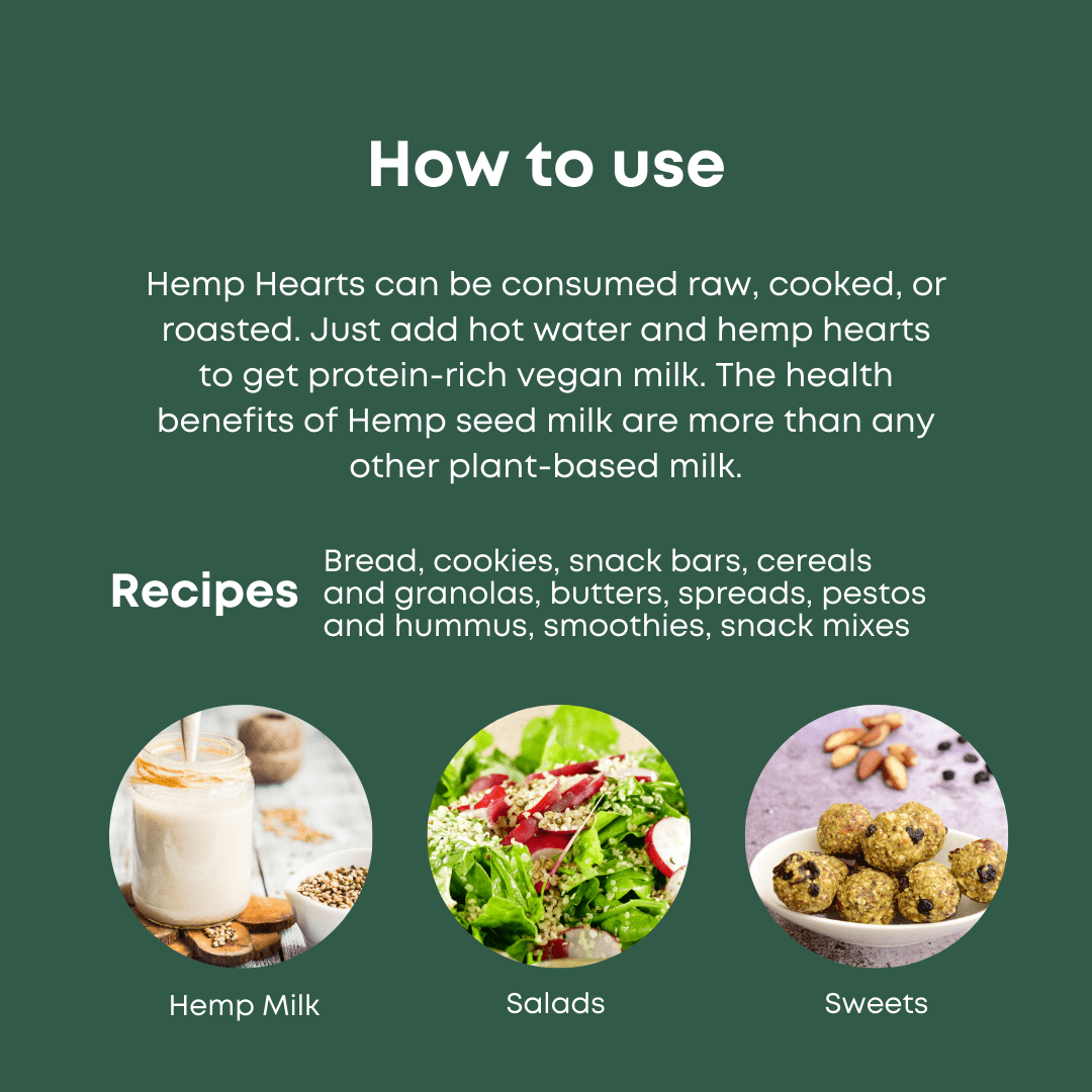 Health Horizons Hemp Hearts 125 Gms Swadesii