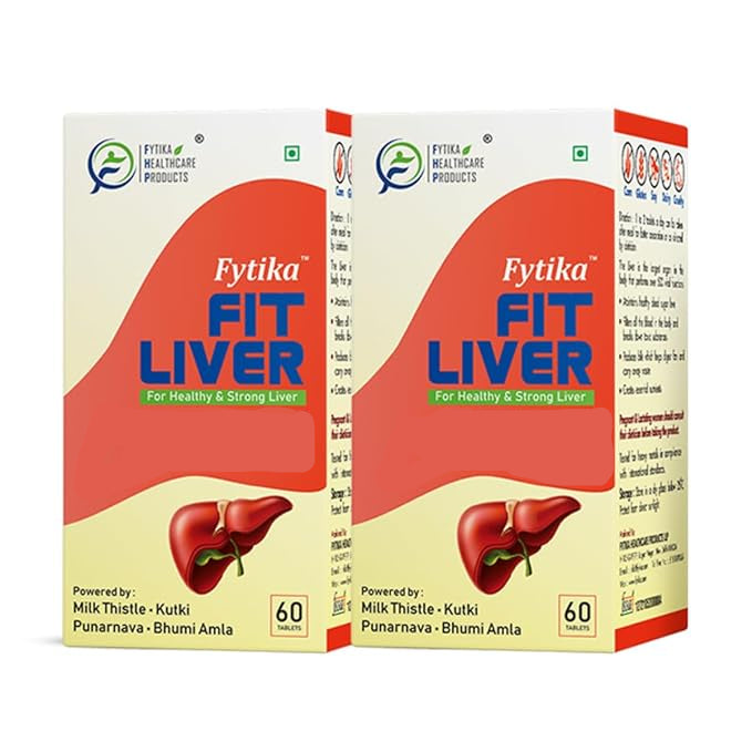 Fytika Fit Liver For Healthy & Strong Liver - 60 Tablets - Pack of 2 ...
