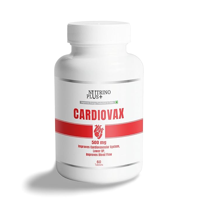 NutrinoPlus Natural Cardiovax with Coenzyme Q10, Arjuna Extract & Mori ...