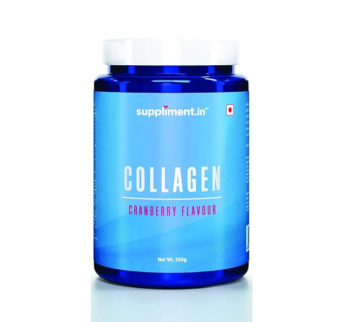 HealthAid Collagen (Cranberry Flavour) - 250grams - Swadesii