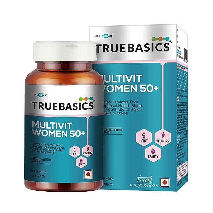 TrueBasics Multivit Women 50+ - 90 tabs - Swadesii