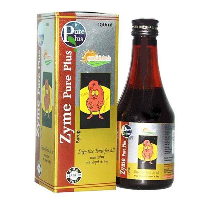 Goodluck Ayurveda Zyme Pure Plus Syrup - 100ml - Swadesii