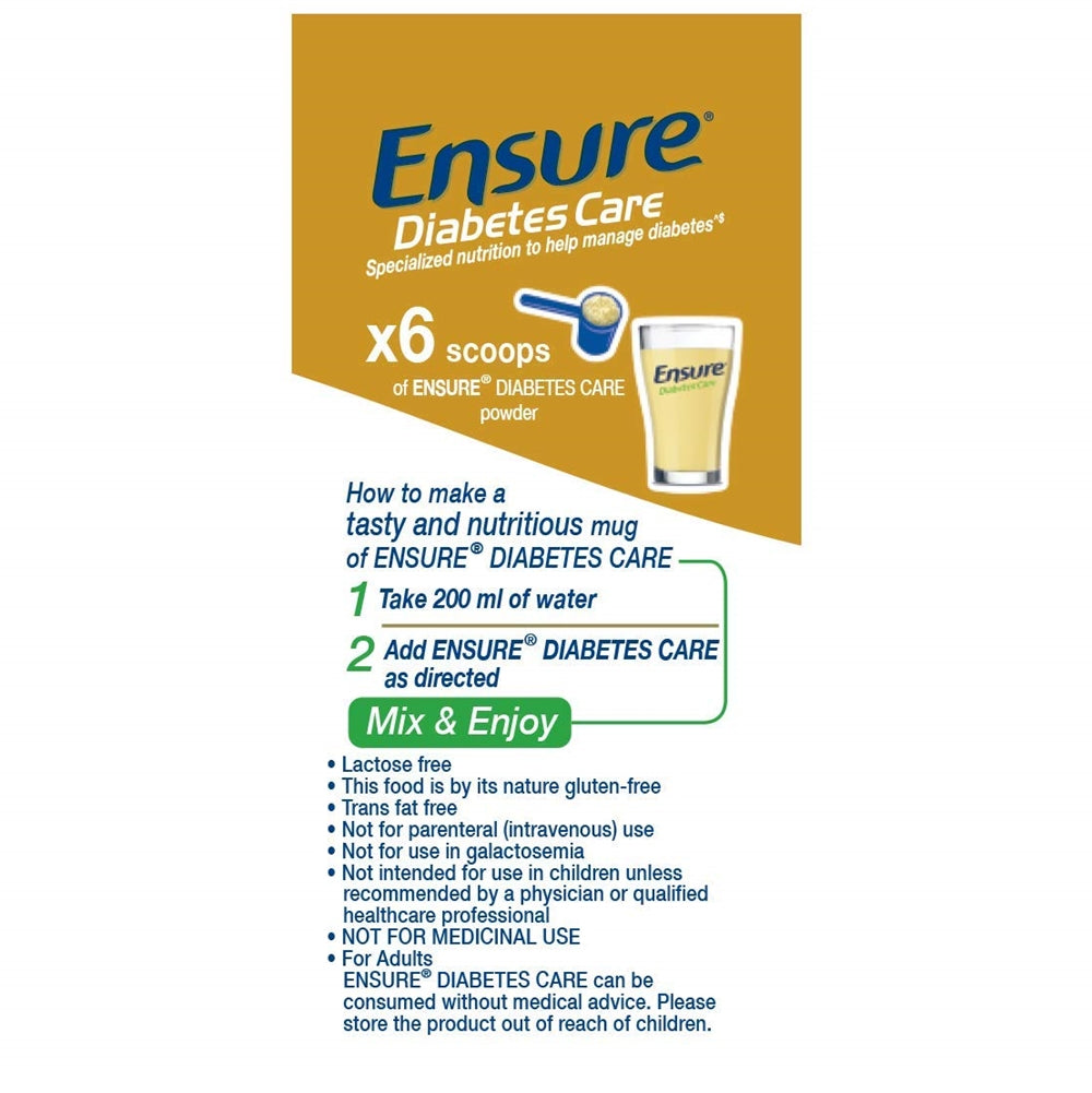 Ensure Diabetes Care Powder Vanilla Flavour - Swadesii