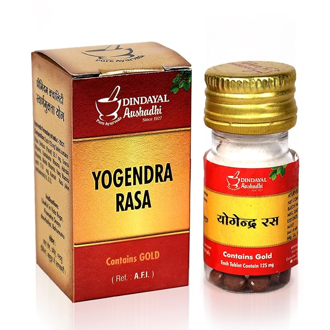 Dindayal Aushadhi Yogendra Rasa - 10 Tab - Swadesii