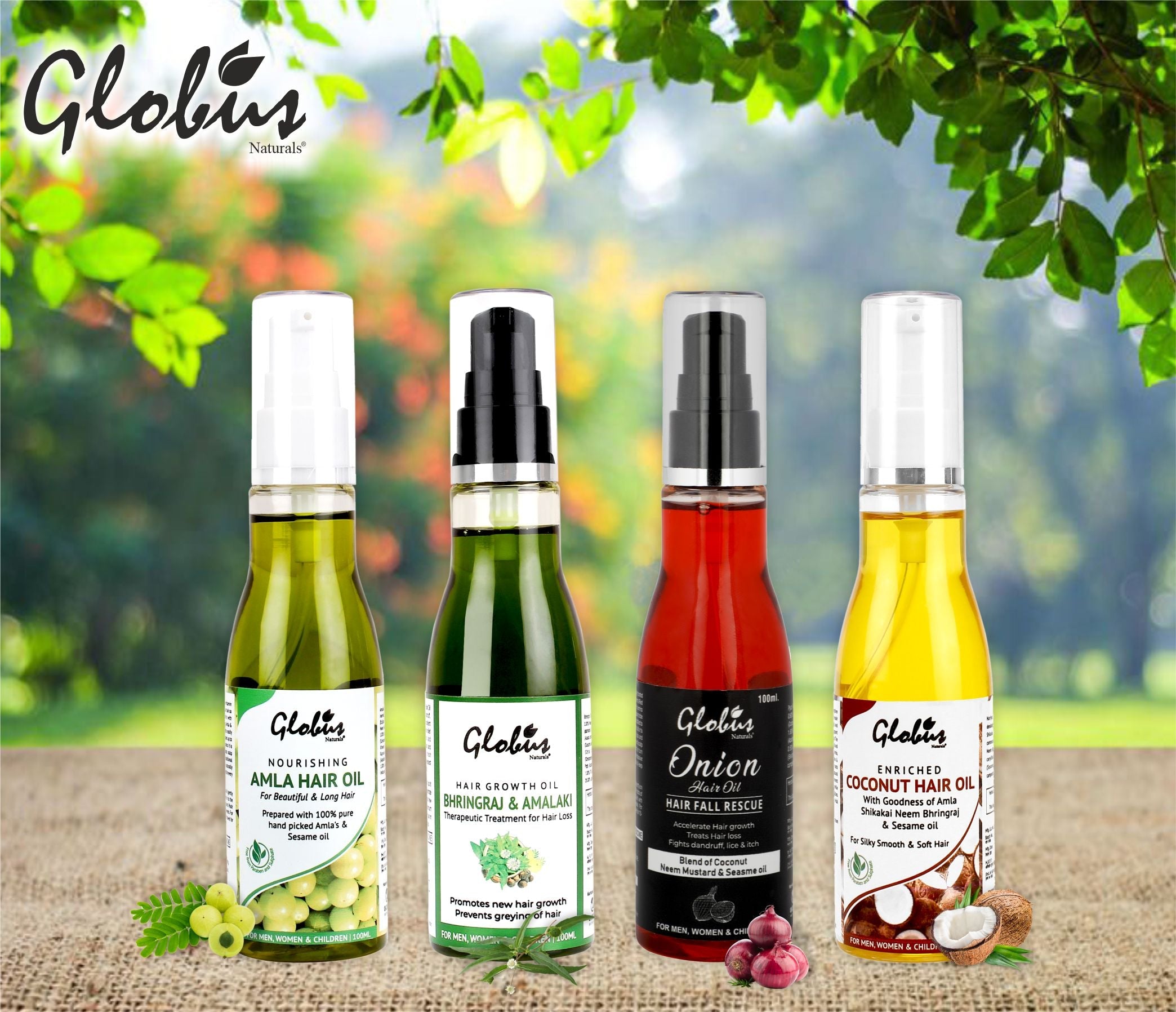 Globus Naturals Coconut Hair Oil - 100 ml - Swadesii