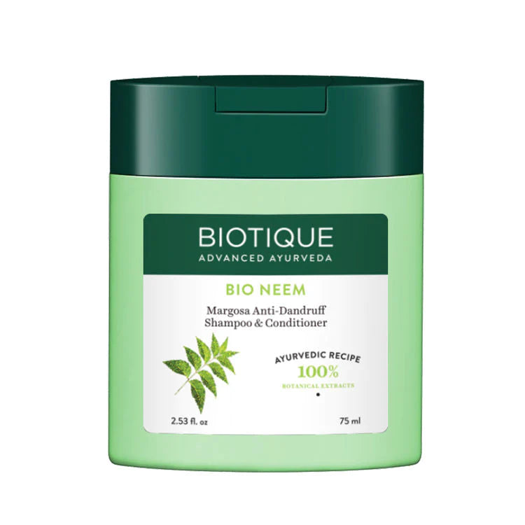 Biotique Bio Neem Margosa Anti Dandruff Shampoo & Conditioner - Swadesii