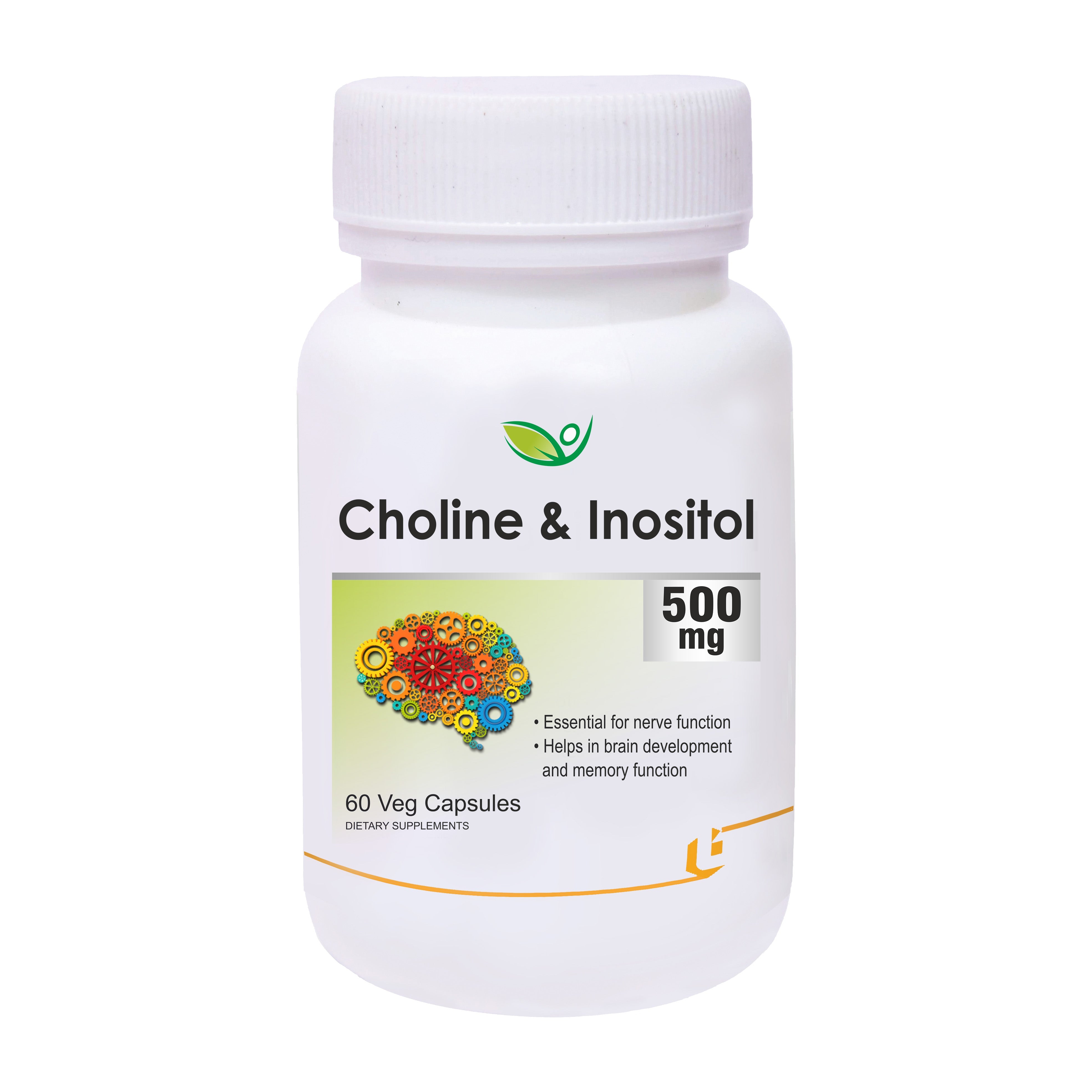 Biotrex Choline & Inositol 500mg - 60 tabs - Swadesii