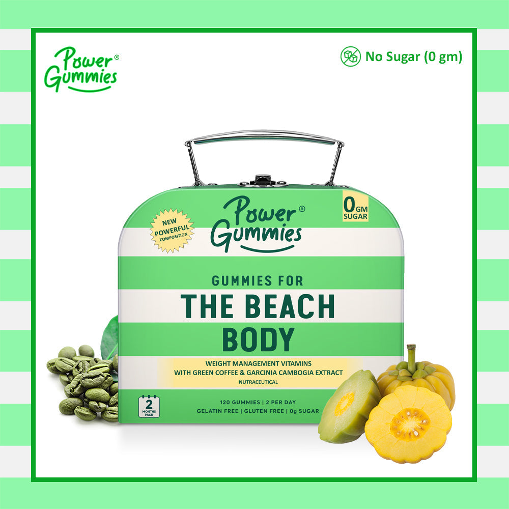 Power Gummies The Beach Body Gummies (2 months pack) - 120 Gummies ...