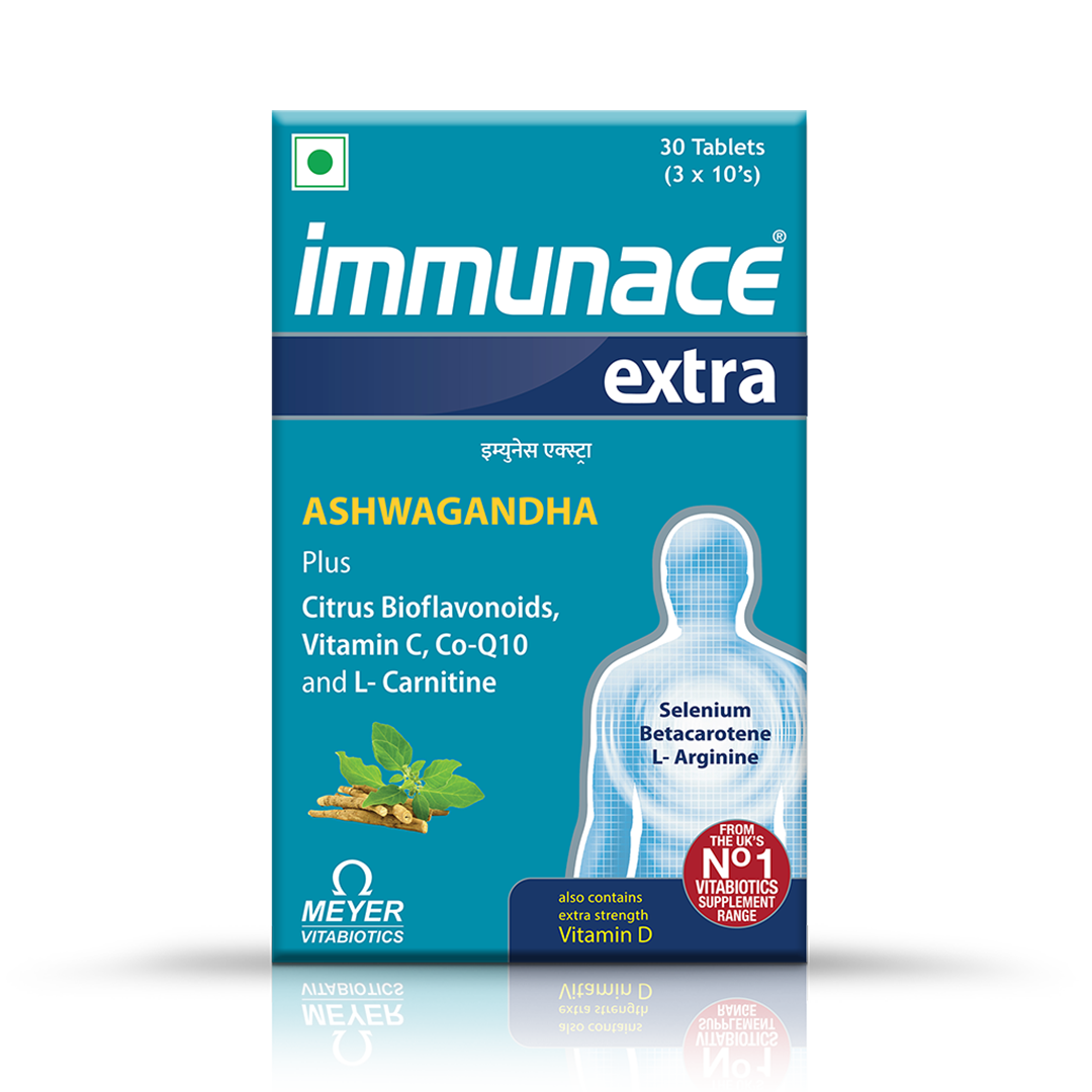 Vitabiotics Immunace Extra Tablets - 30 tabs - Swadesii