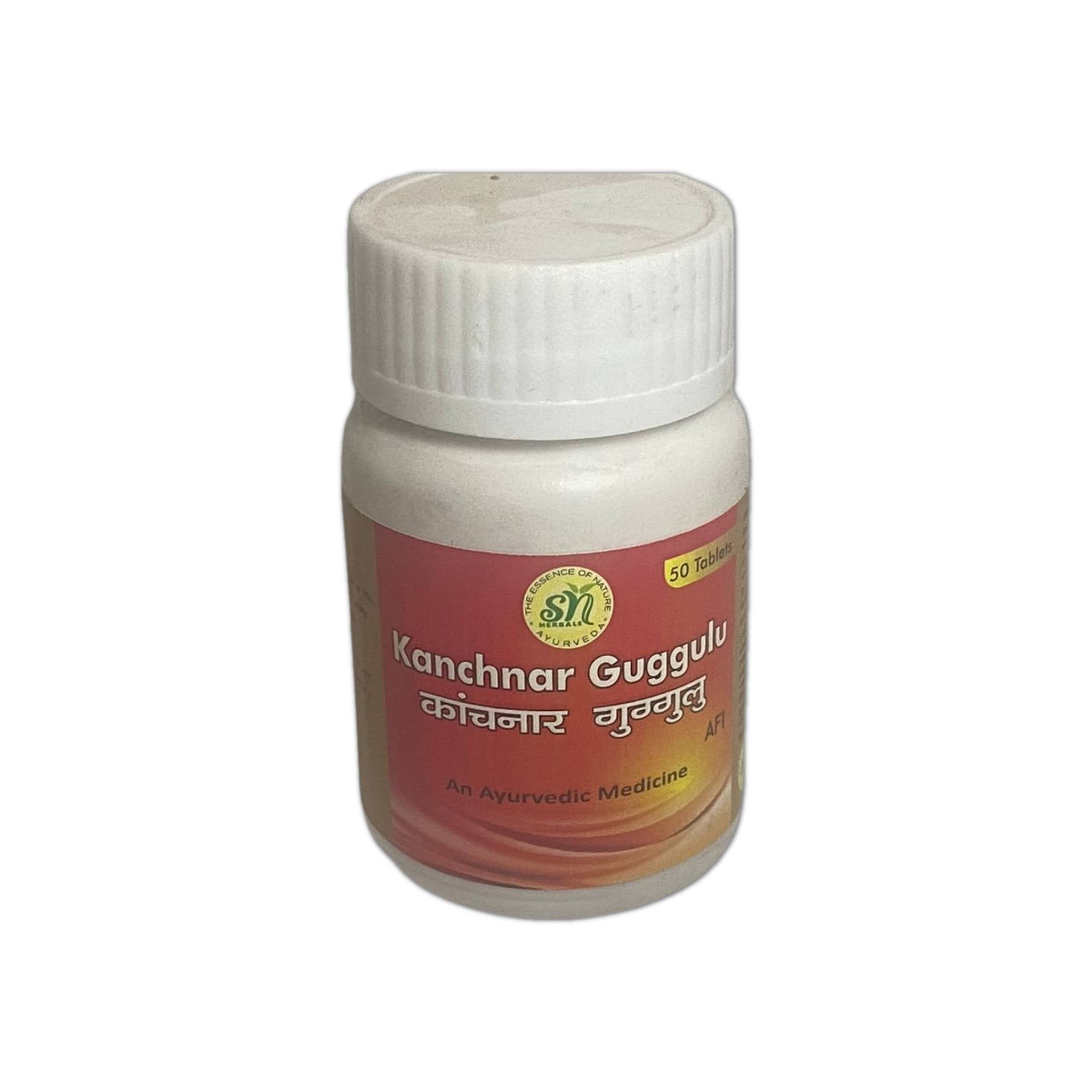 SN Herbals Kanchanar Guggulu - 50 Tabs - Swadesii