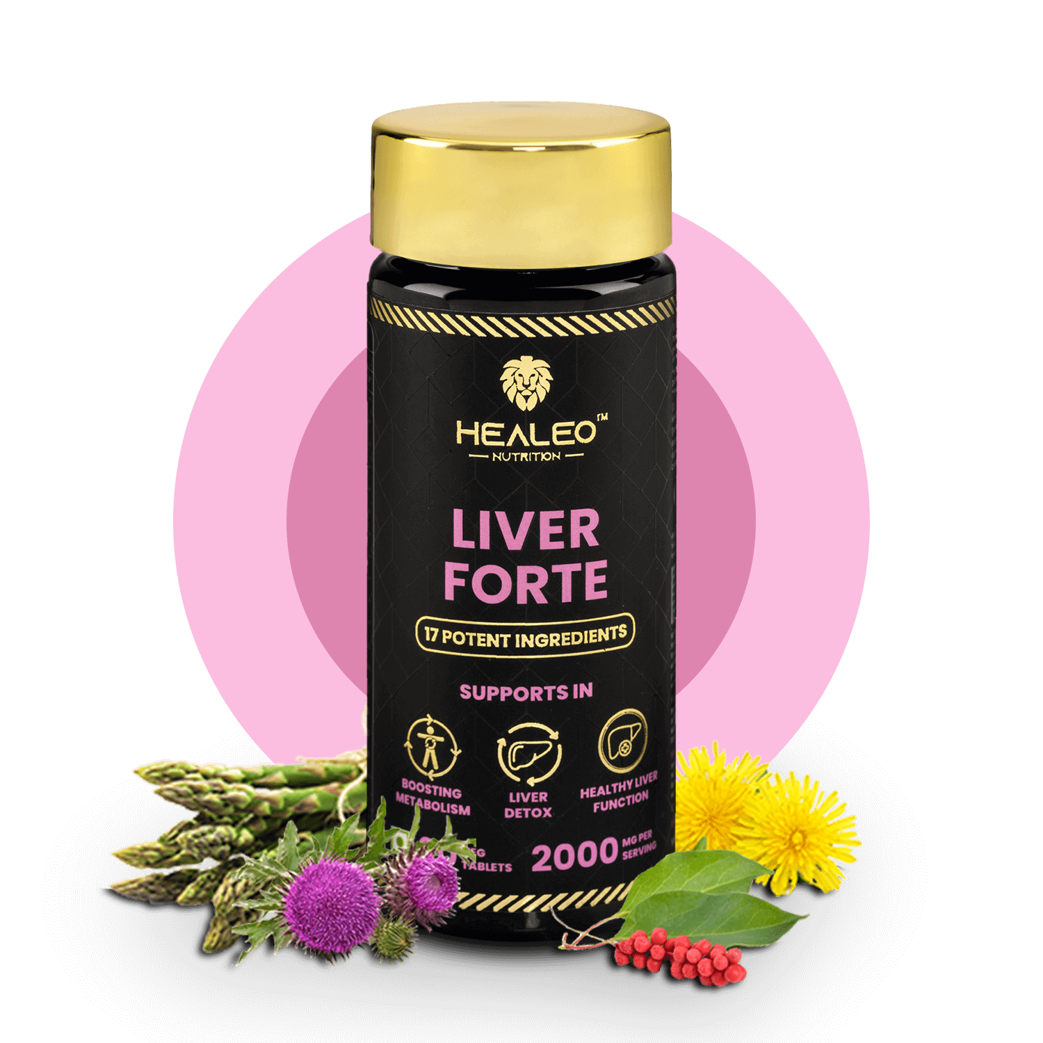 Healeo Nutriton Liver Forte - 60 tabs - Swadesii