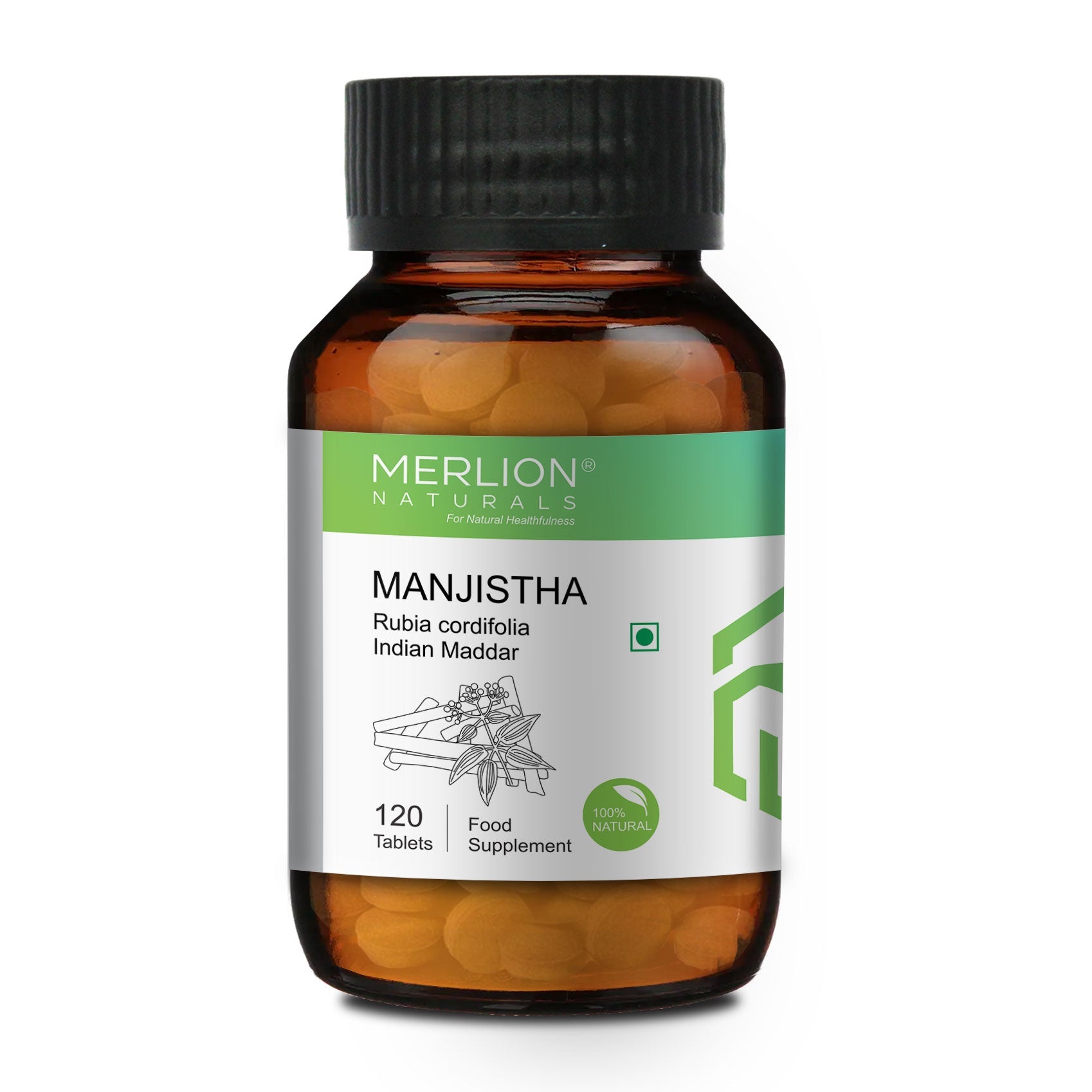 Merlion Naturals Manjistha Extract Tablets 500mg - Swadesii