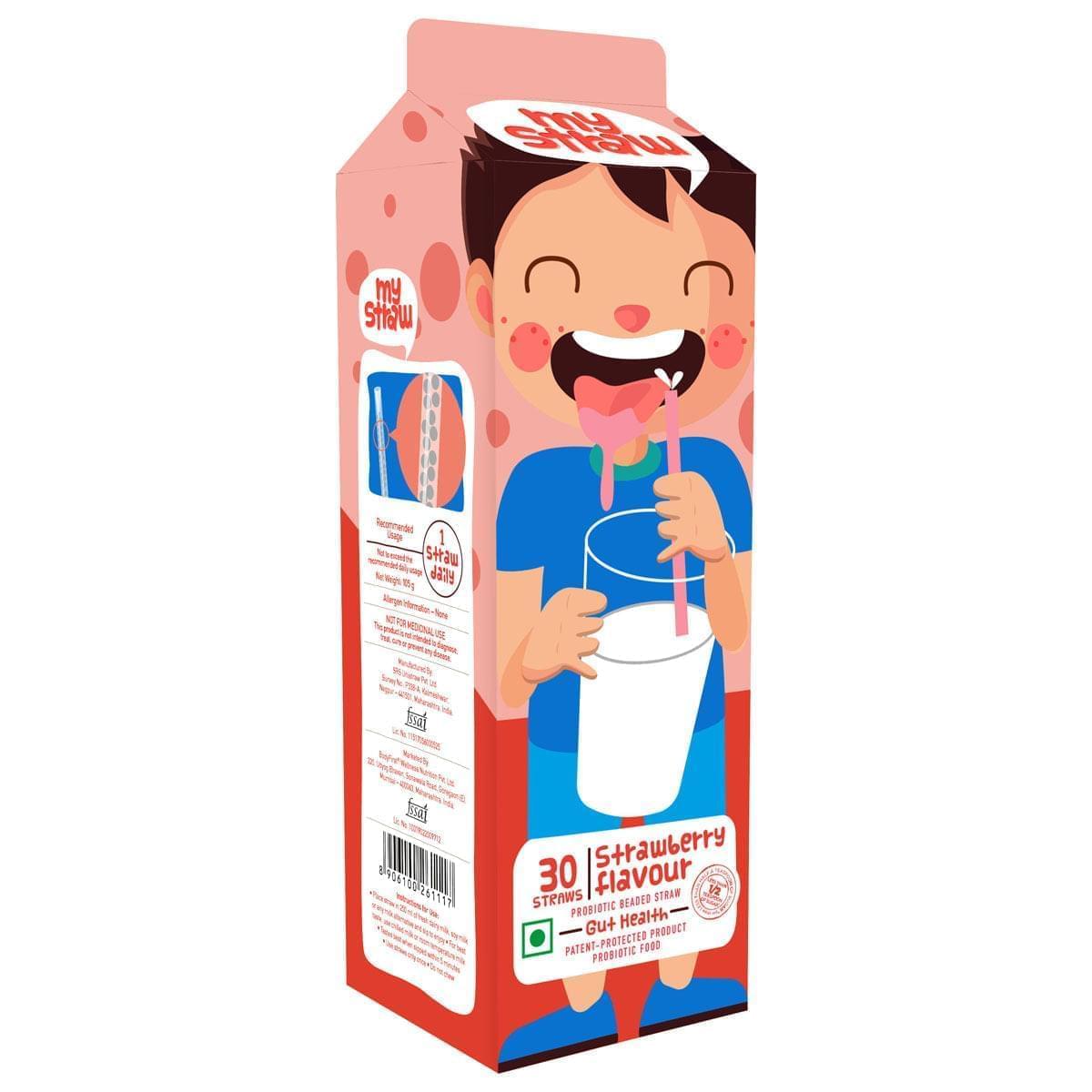 Body first My Straw Probiotic Flavoured Straws with Bacillus Coagulans ...