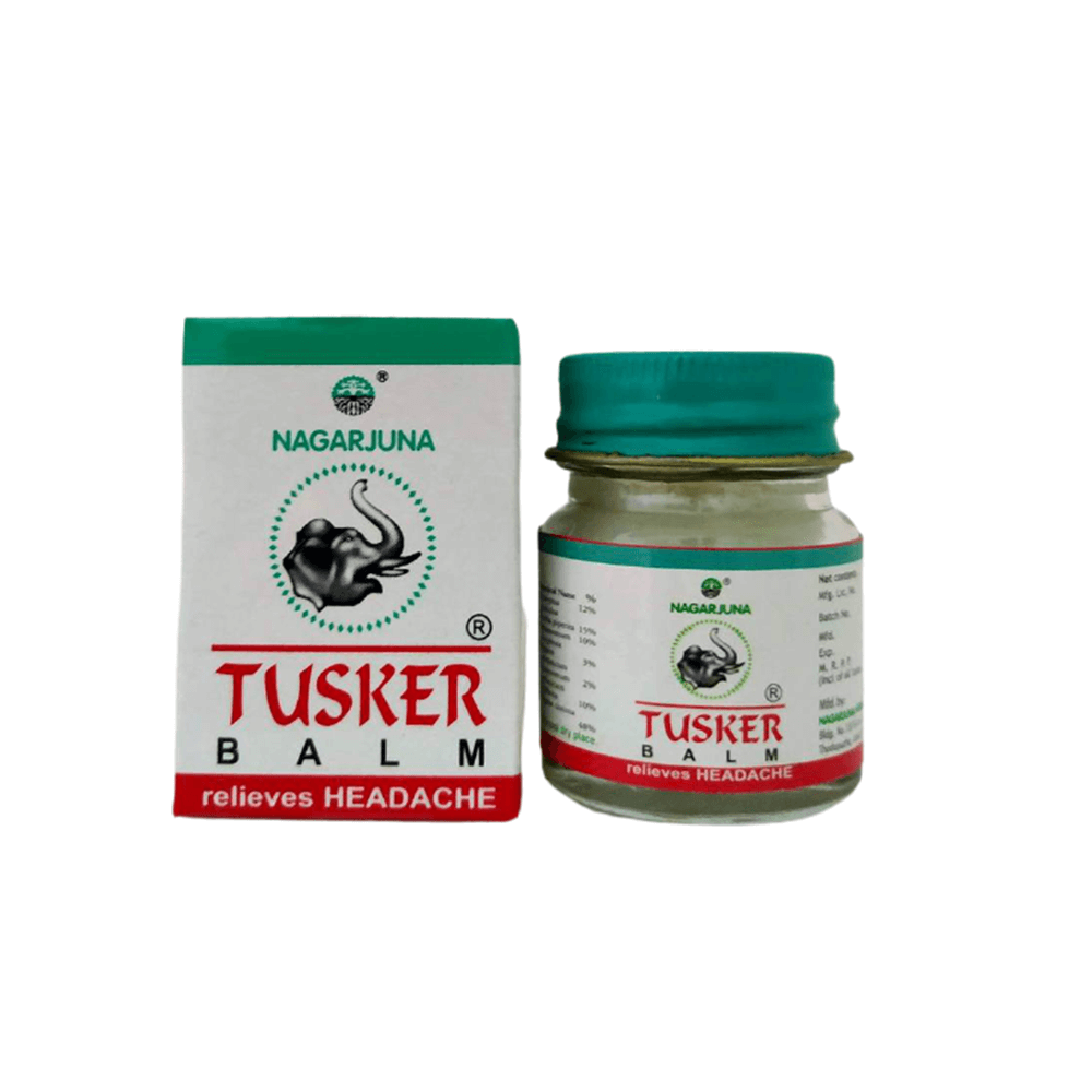 Nagarjuna Ayurveda Tusker Balm - 10 gms - Swadesii