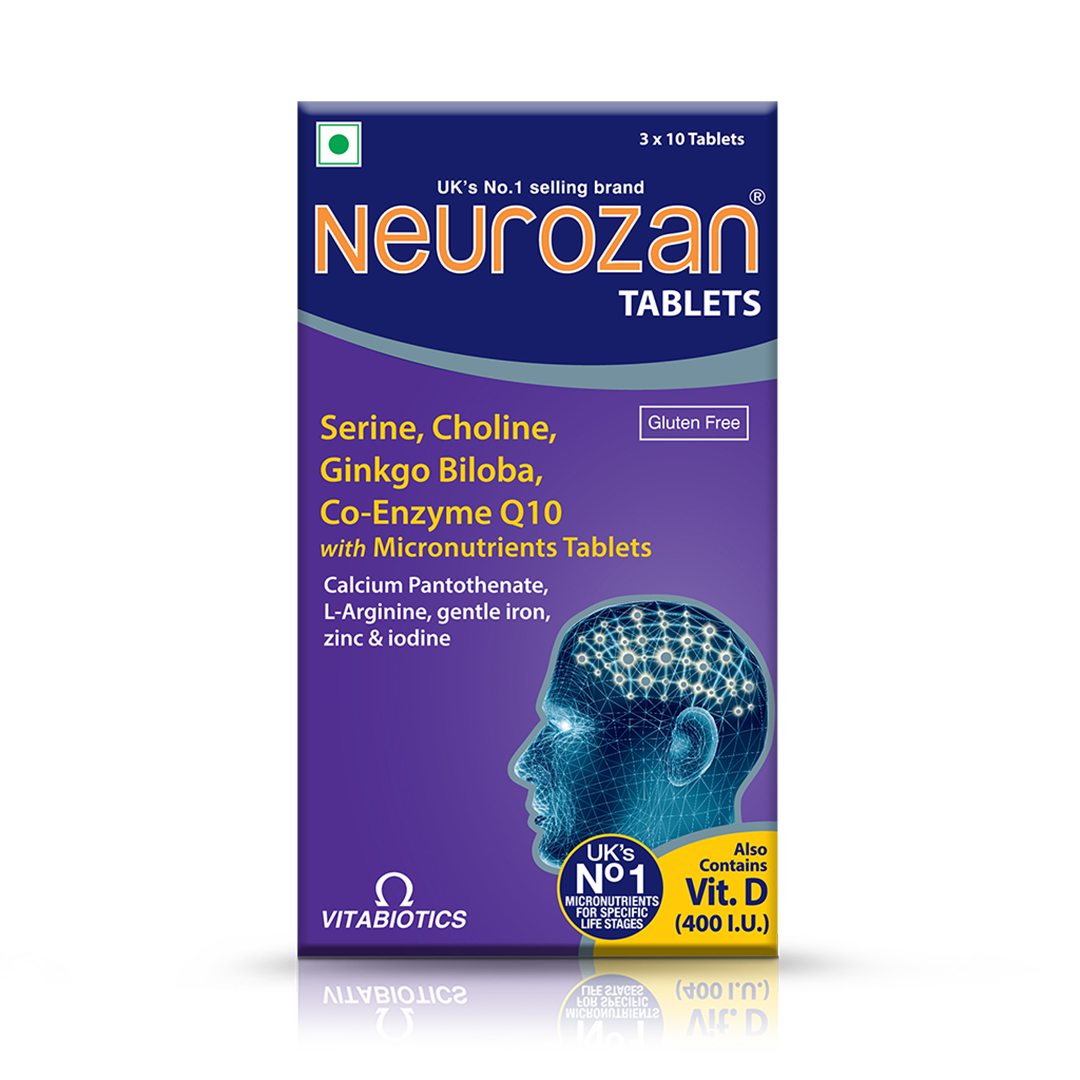 Vitabiotics Neurozan Supplement - 30 tabs - Swadesii