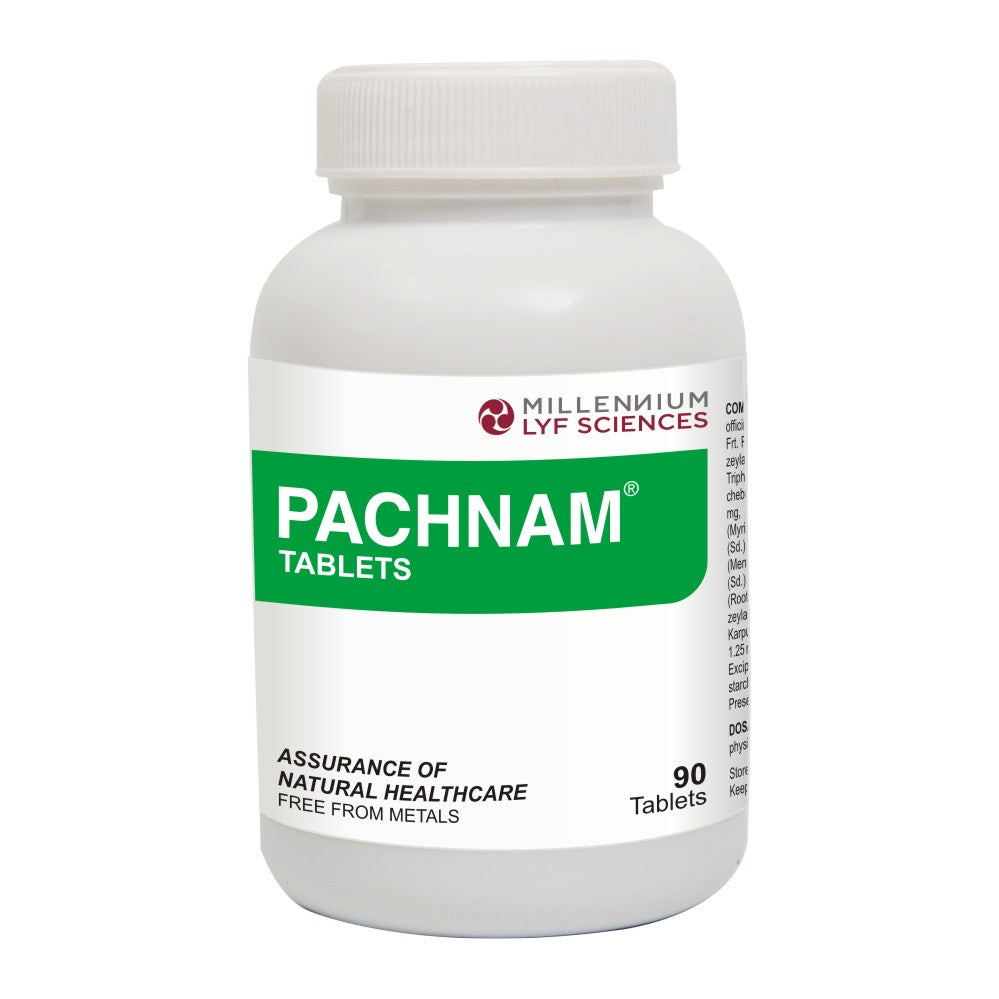 Millennium Herbal Pachnam Tablets - 180 Tablets - Swadesii