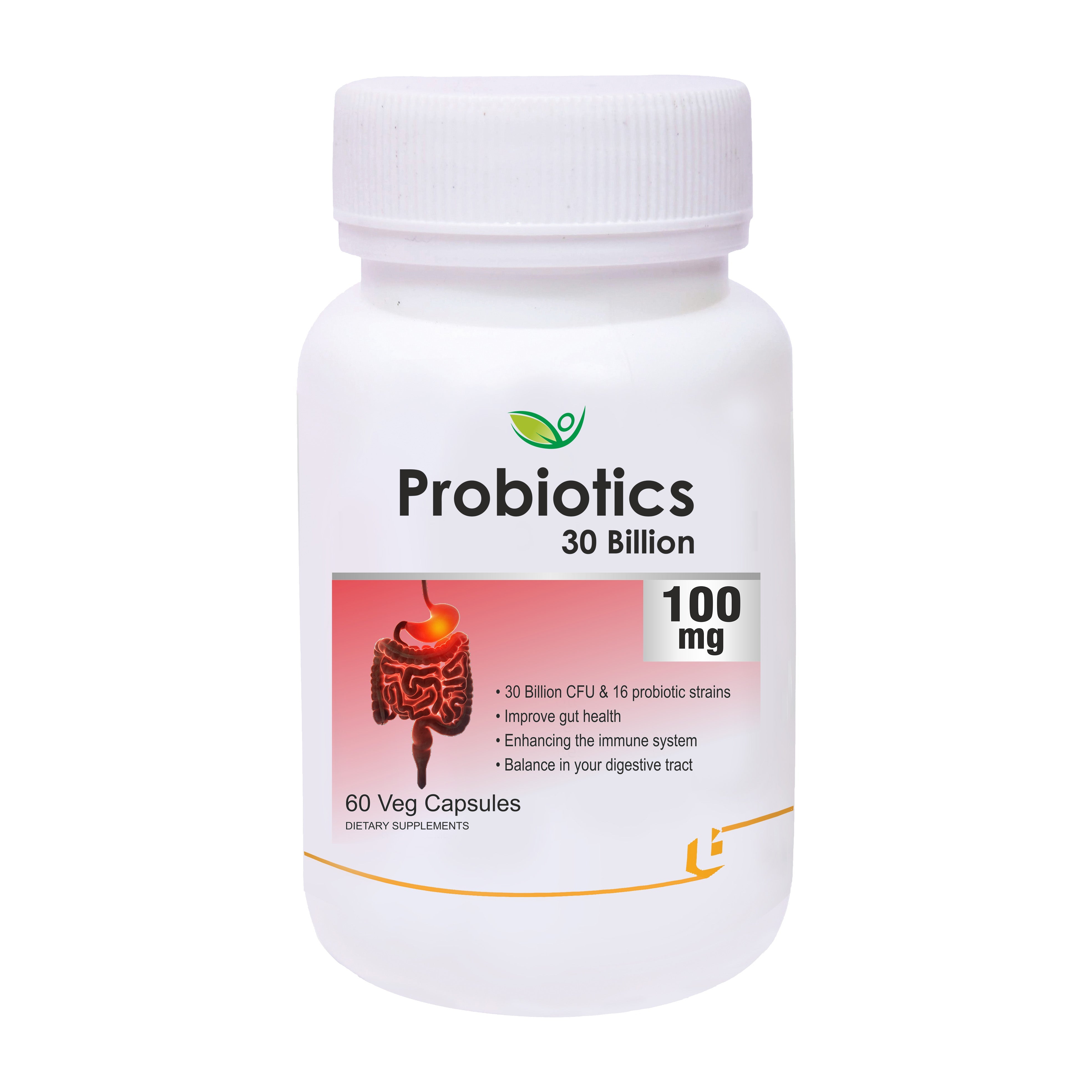 Biotrex Probiotics 30 Billion 100mg - 60 tabs - Swadesii