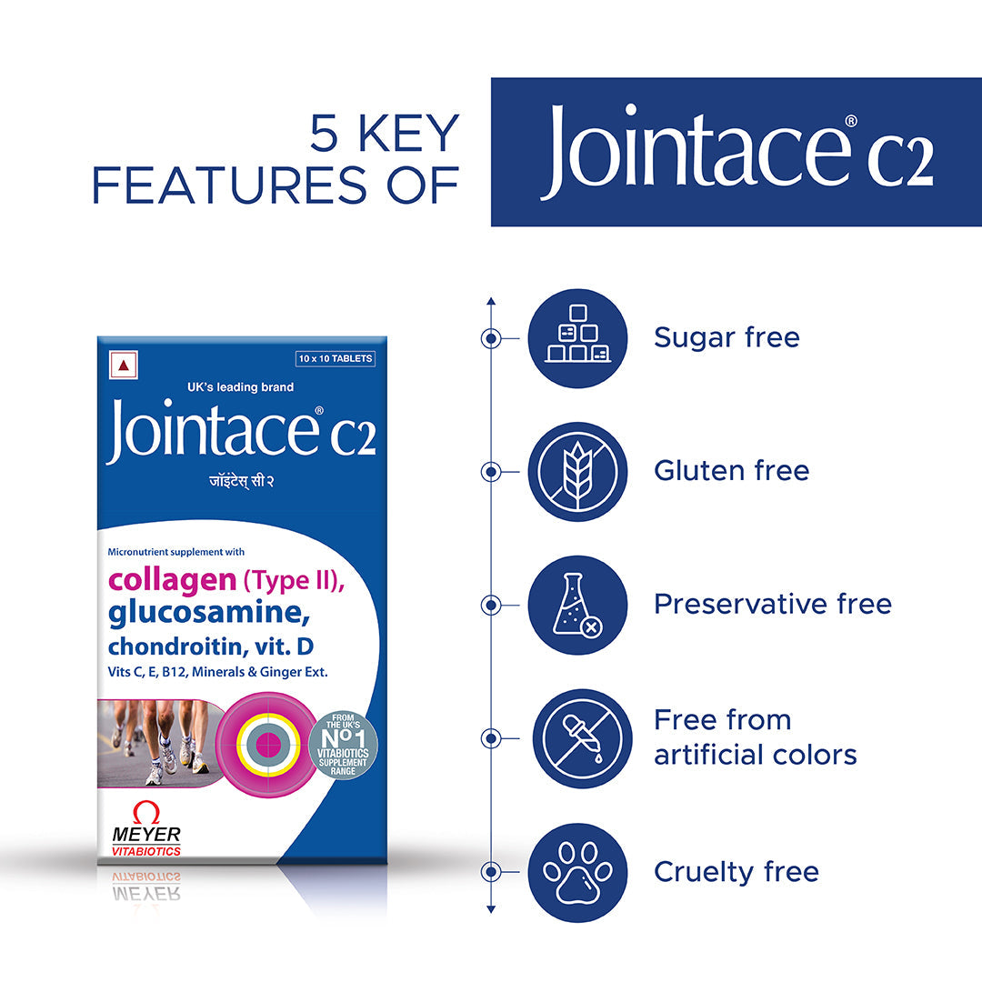 Vitabiotics Jointace C2 -10 tabs - Swadesii