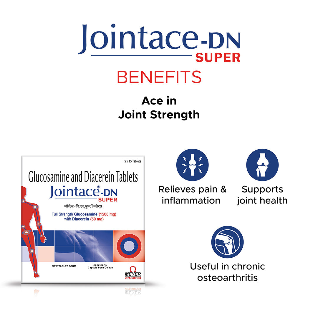 Vitabiotics Jointace DN Super Tablets - 75 tabs - Swadesii