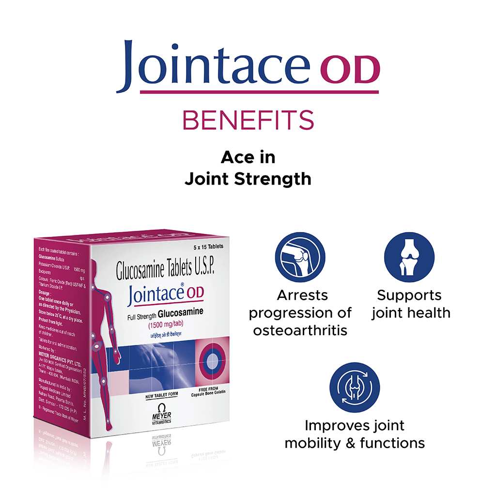 Vitabiotics Jointace OD Tablets - 75 tabs - Swadesii