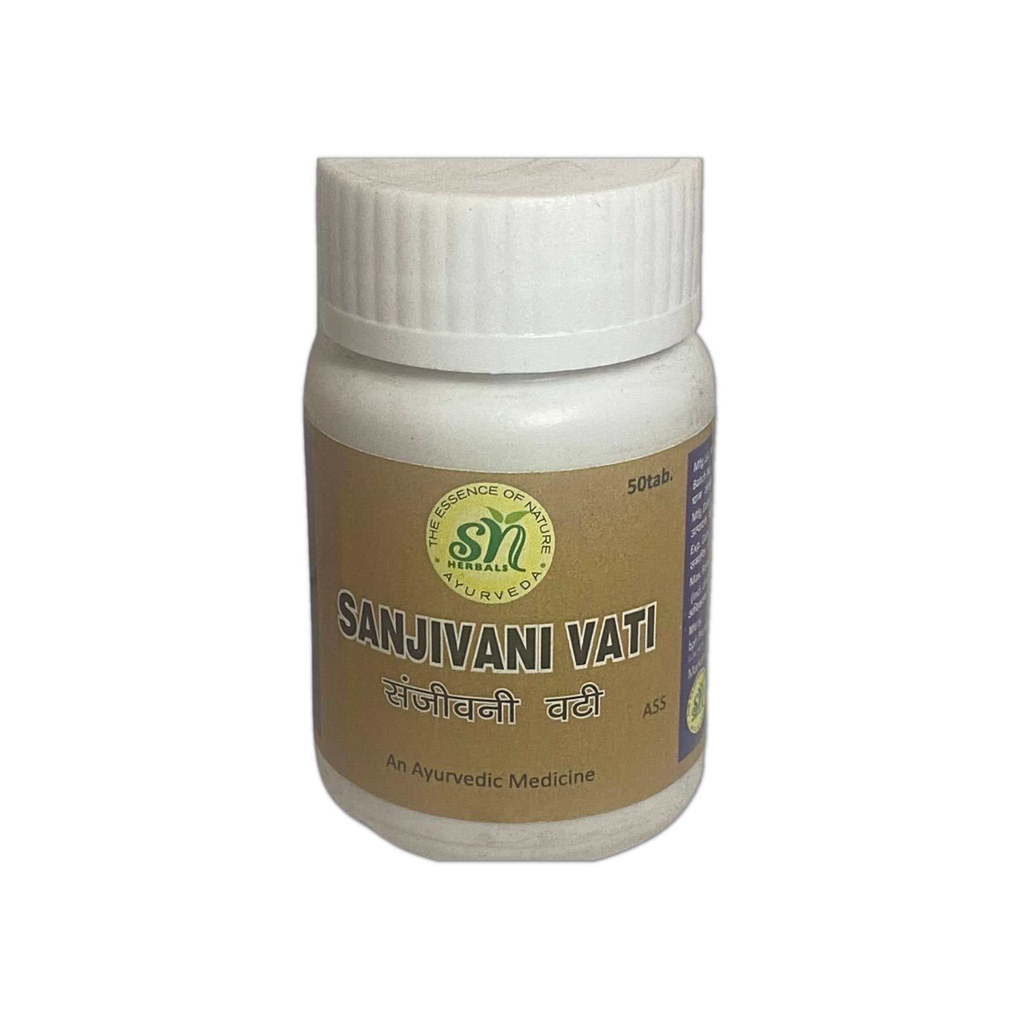 SN Herbals Sanjivani Vati - 50 Tabs - Swadesii