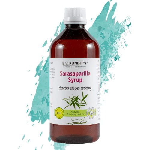 B.V. Pundit's Sarasaparilla Syrup - Swadesii
