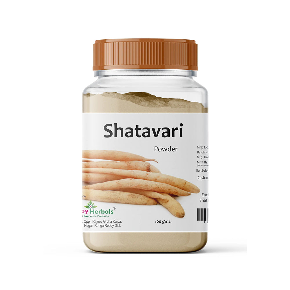 Happy Herbals Shatavari Powder - 100 gms - Swadesii