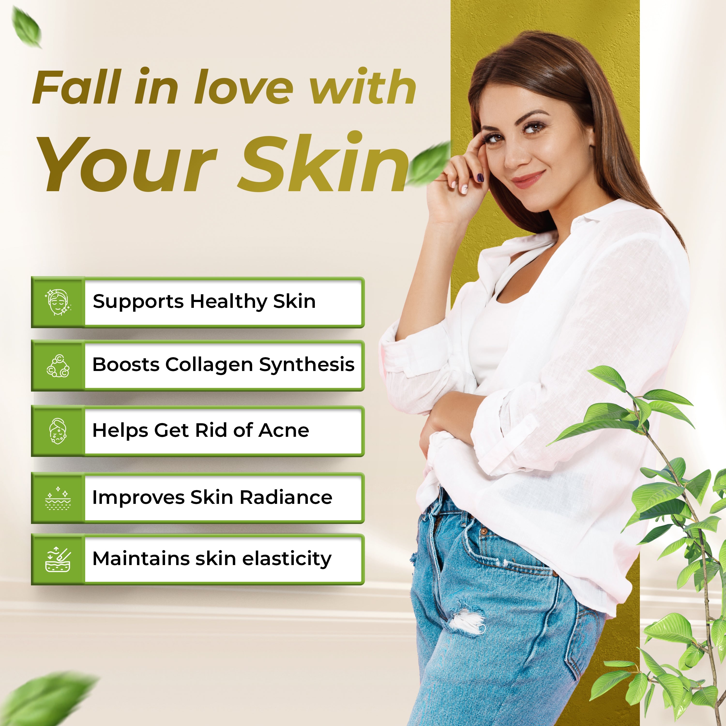 Health Veda Organics Skin Radiance Collagen Builder 800mg - 60 tabs ...