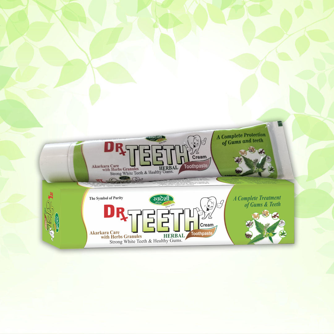 Swadeshi Ayurved Dr. Teeth Tooth Paste - 100 gms - Swadesii