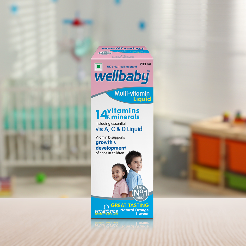 Vitabiotics Wellbaby Multivitamin - 200 ml - Swadesii
