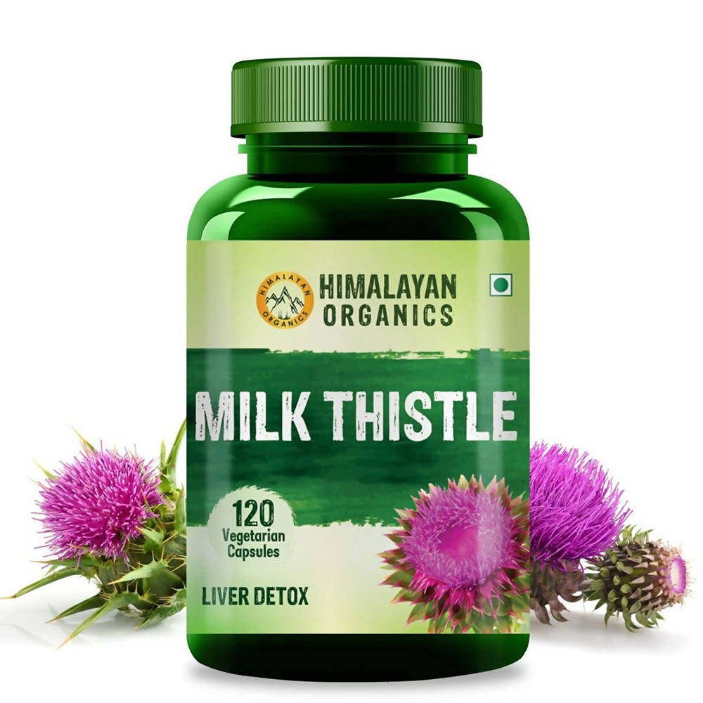 Himalayan Organics Milk Thistle - 120 tabs - Swadesii