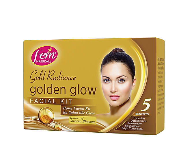 Dabur Fem Gold Facial Kit - 300 gms - Swadesii