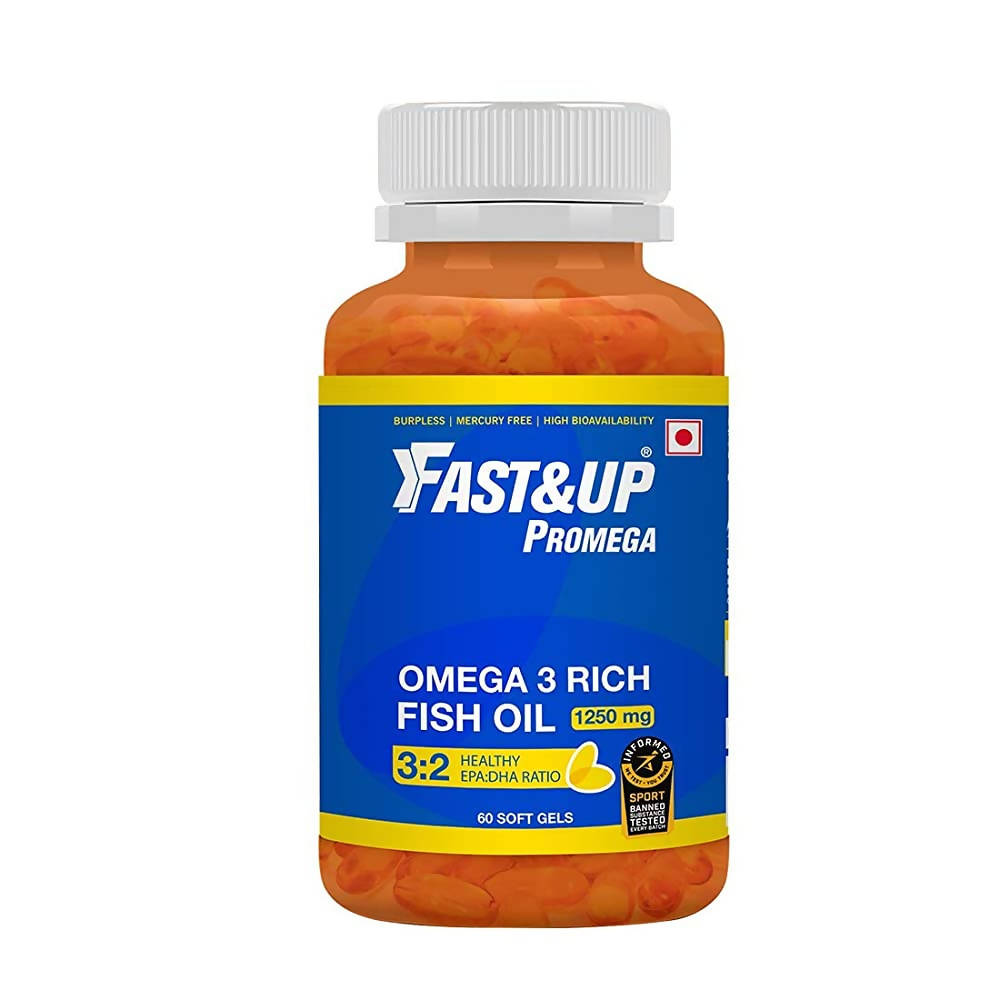 Fast&Up Promega Softgel Capsules - 60 Caps - Swadesii