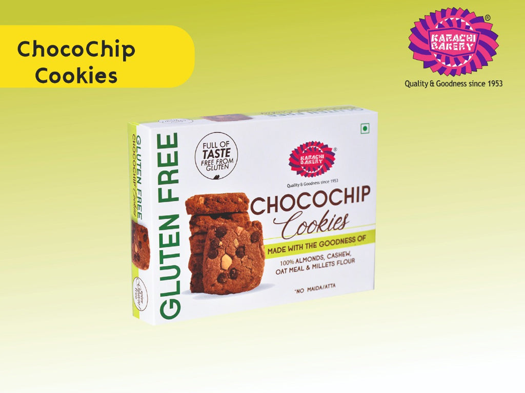 Karachi Bakery Choco Chips/Gluten Free - 250 gms - Swadesii