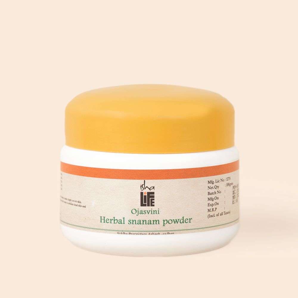 Isha Life Ojasvini traditional herbal snanam powder (Bath Powder ...