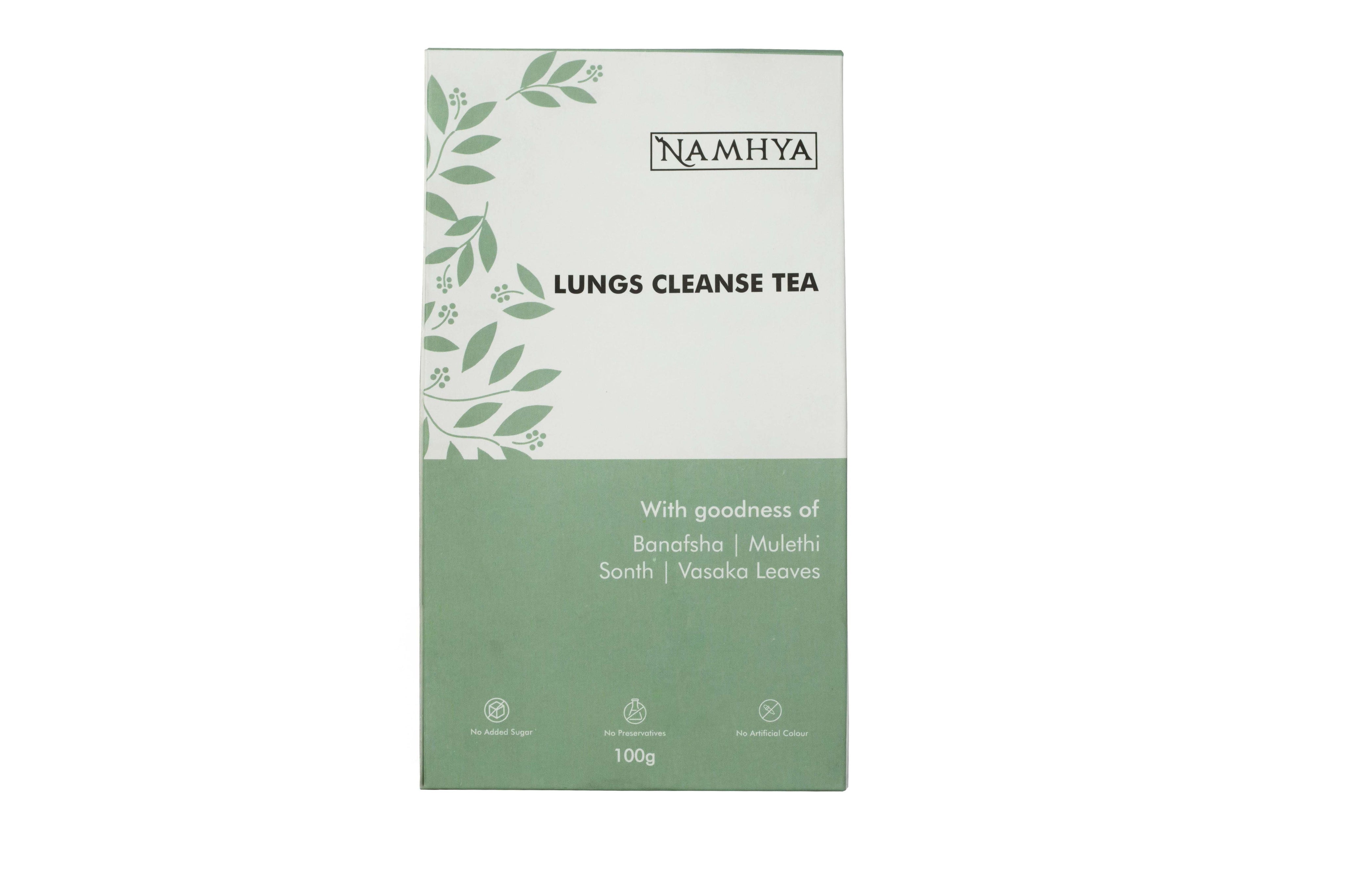 Namhya Foods Lungs Cleanse Tea - Swadesii