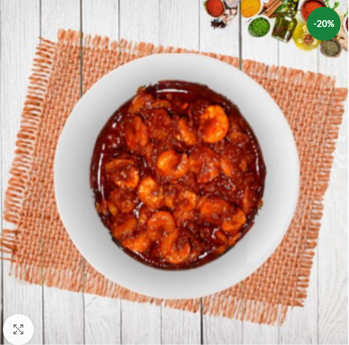 Jampani Pickles Prawns Pickle - 500 gms - Swadesii
