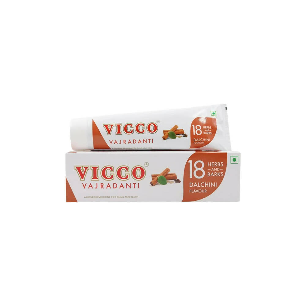 Vicco Vajradanti For Gums & Teeth Dalchini - Swadesii
