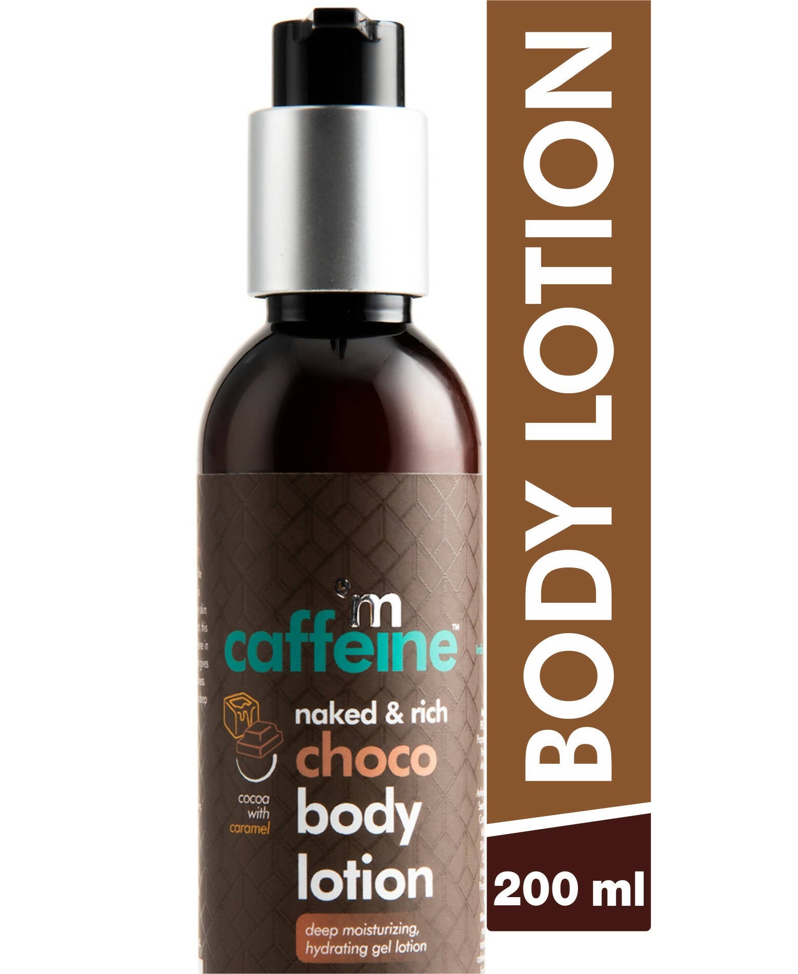 mCaffeine Naked & Rich Choco Body Lotion Deep Moisturization | Dry Ski ...